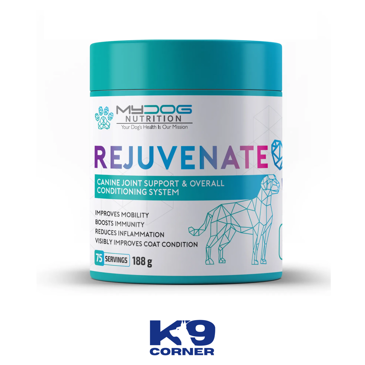 Rejuvenate Dog Supplement – Skin, Coat & Vitality | K9 Corner