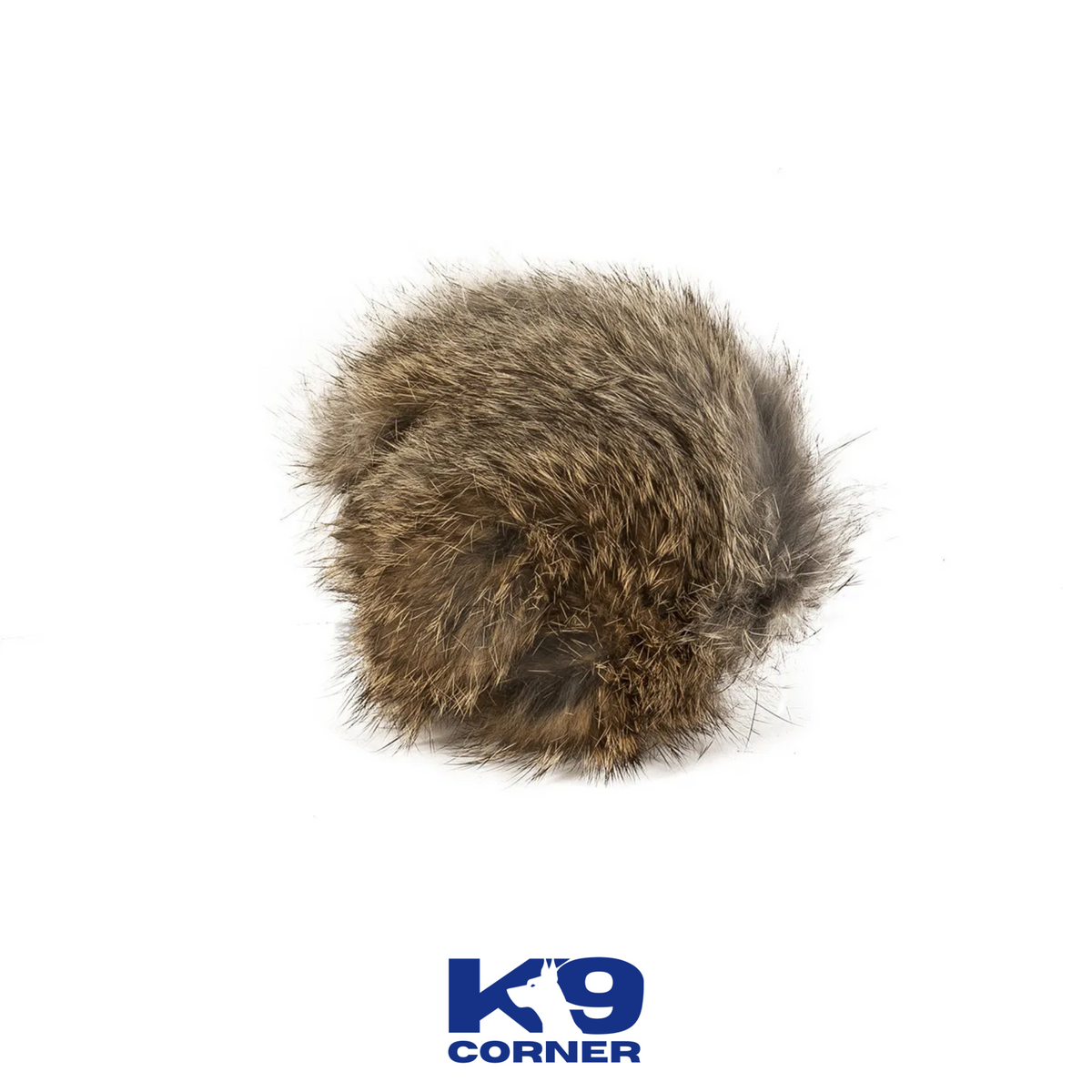 NEW Rabbit Fur Ball – Classic, Grey – K9 Corner