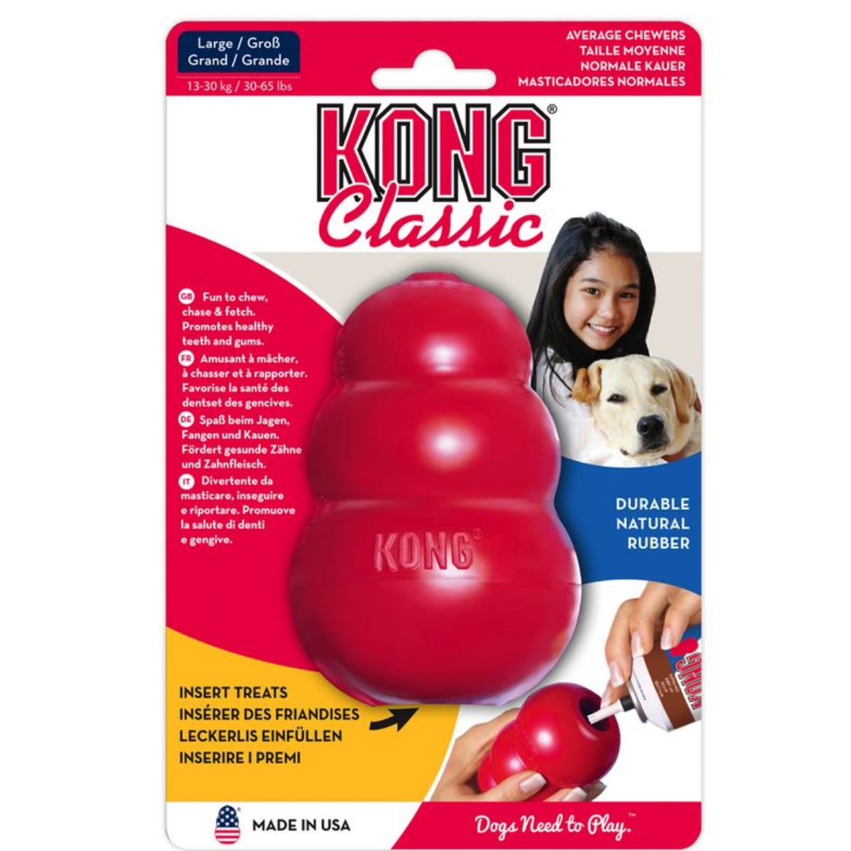 The KONG Classic -Large – K9 Corner